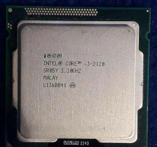 Процессор intel core i3 2120 3.30ghz