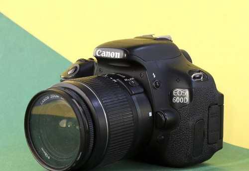 Фотоаппарат Canon 600D kit 18-55 III