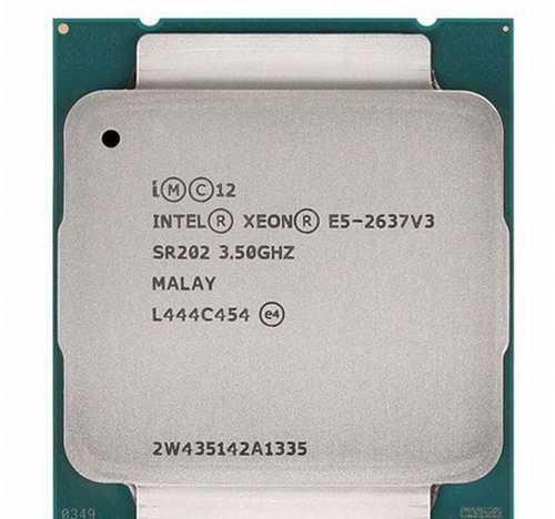 Intel Xeon E5-2637 v3 (4 ядра, 3.50GHz)