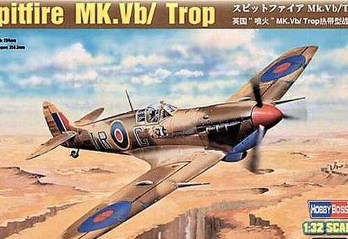 1/32 Spitfire Mk.Vb Trop HobbyBoss 83206 + Допы