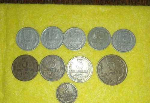 Монеты 1961-1979год