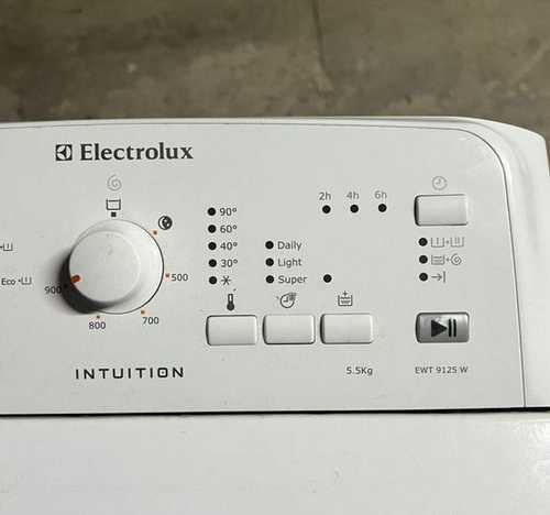 Стиральная машина electrolux ewt9125 w