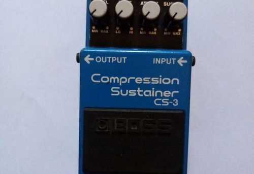 Гитарная педаль Boss CS-3 (компрессор)