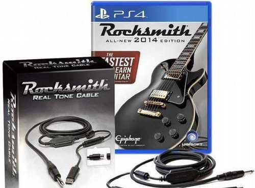 Rocksmith 2014 игра даля PC кабель для PS4 и XBox