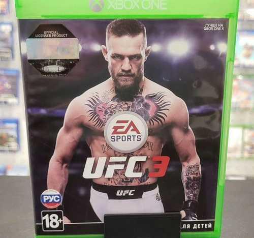 UFC 3 xbox ONE