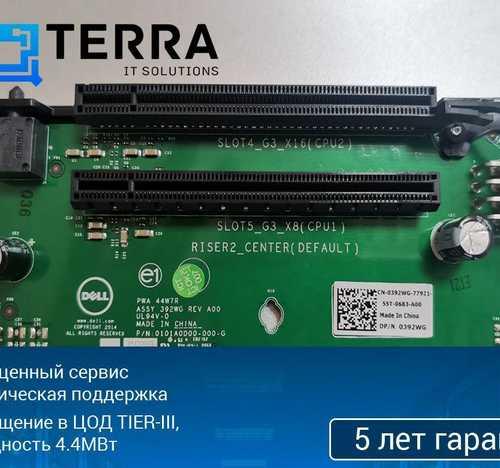 Сервер Riser 2 Dell PowerEdge R730