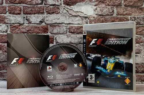 F1 Championship Edition для PS3