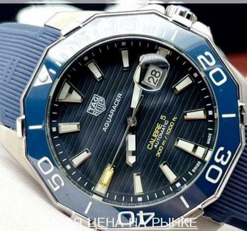 Часы Tag Heuer blue Aquaracer