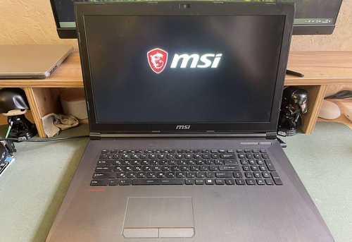 17.3" Игровой Ноутбук MSI GV72