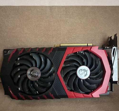 Видеокарта Msi gtx 1060 gaming x 6g