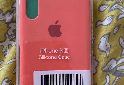 Чехол на iPhone x xs новый+пленка