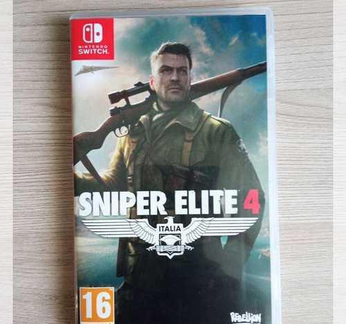 Игра Sniper elite 4 для Nintendo Switch