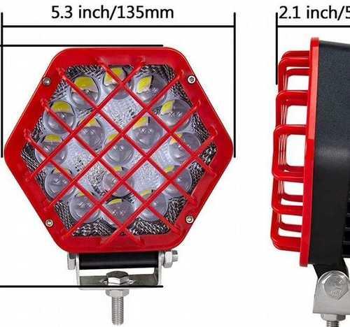 Фара светодиодная LED 48W 12/24V