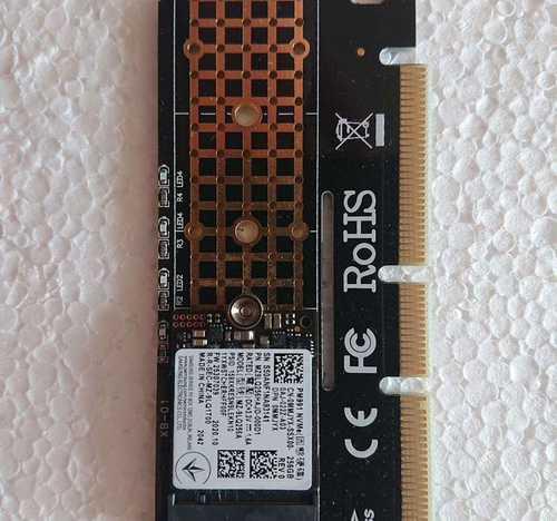 SSD nvme samsung PM991 256gb - 100 smart