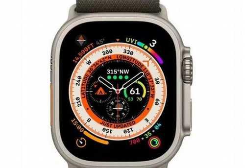 Новые Apple Watch Ultra 49mm, Green Alpine Loop