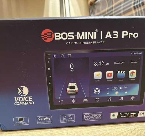 Магнитола Bos-Mini A3 Pro