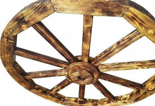 Колесо деревянное от телеги 90 см