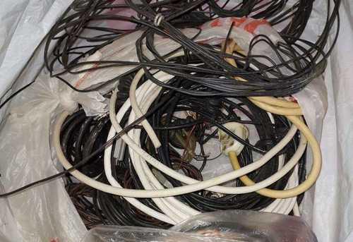 Провода шнуры кабели 2,7 кг весом