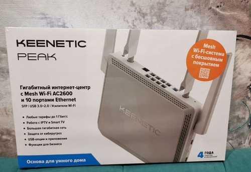 Wi-Fi роутер Keenetic Peak (KN-2710) Новый