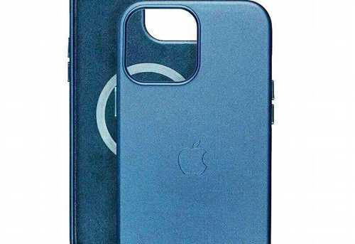 Чехол для iPhone 14 Pro Max Leather Case с MagSafe