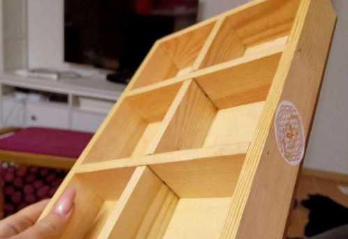 Ящик деревянный подарочный кашпо