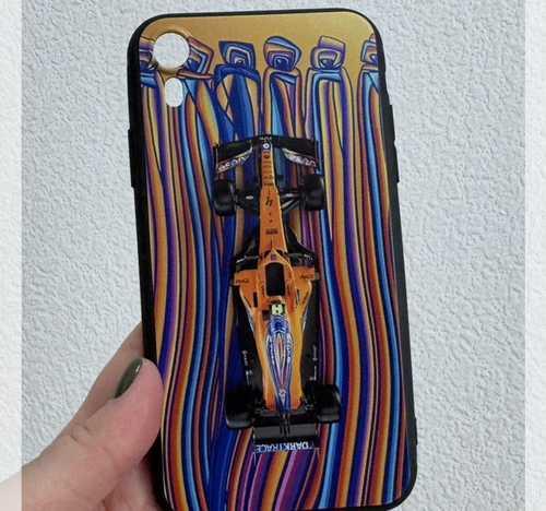 Чехол iPhone XR mclaren f1