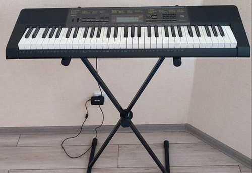 Синтезатор casio ctk 2200 + стойка