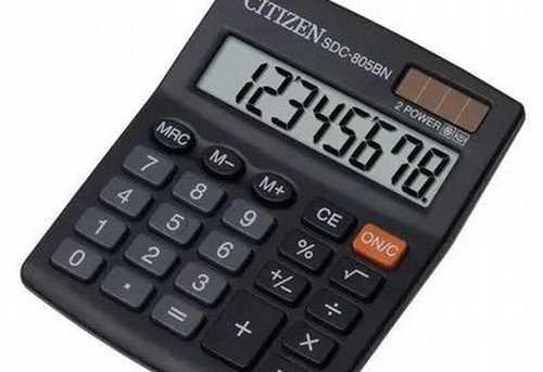 Калькулятор Citizen SDC-805BN, 8-разрядный
