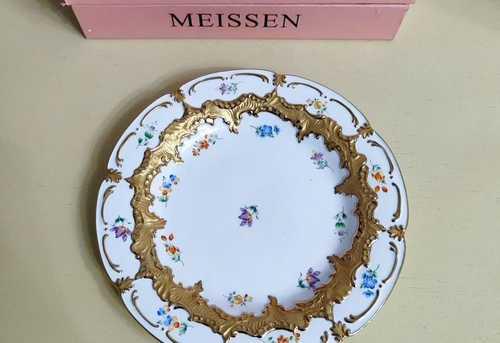 Meissen тарелка диаметр 20 см