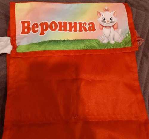 Кармашки на шкафчик в садик "Вероника"+коврик