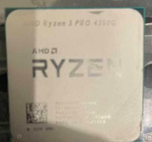 Процессор AMD Ryzen 3 4350G