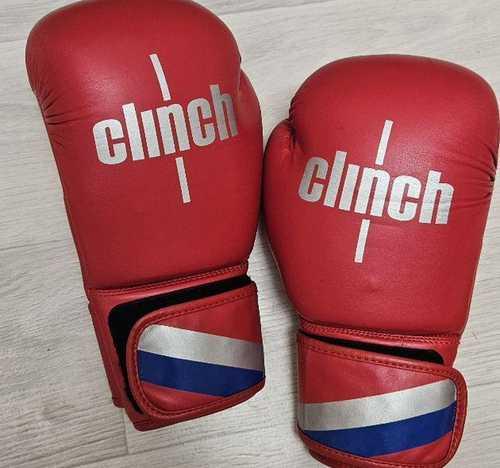 Боксерские перчатки clinch olimp синие 10 унций