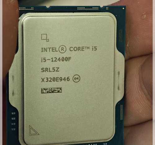 Процессор intel core i5 12400f