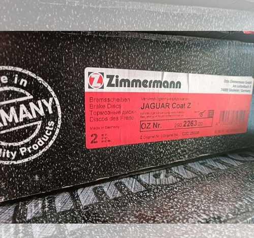 Тормозной диск Zimmermann 290226320