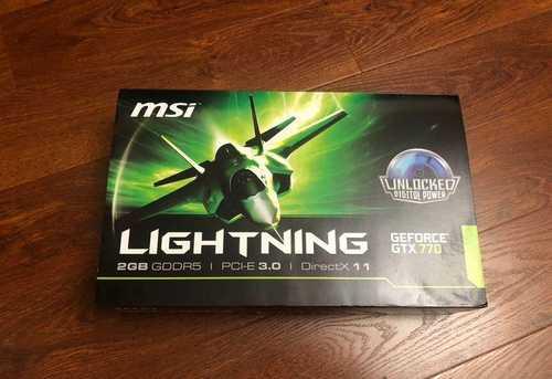 Видеокарта MSI GTX 770 Lightning