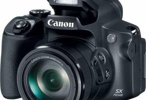 Цифровой фотоаппарат Canon PowerShot SX70 HS черны