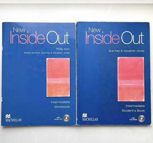 New inside out Intermediate учебник и тетрадь