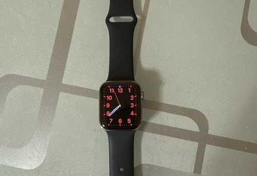 Часы apple watch 5 44 mm titanium