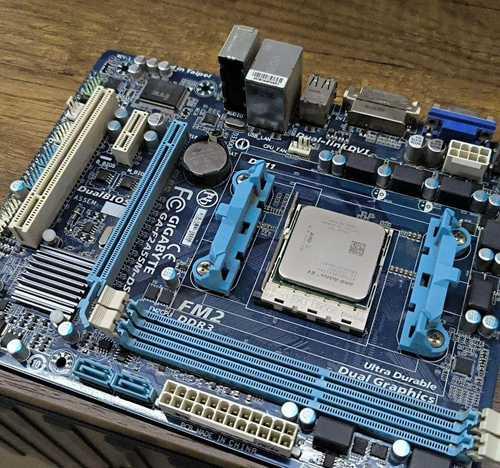 Материнская плата gigabyte ga f2a55m ds2