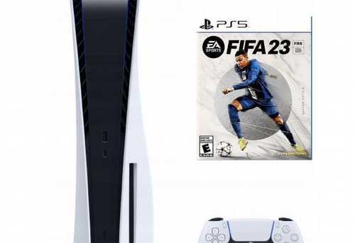 Игровая приставка Sony PlayStation 5 + Игра FIFA 2