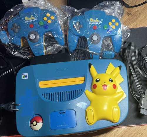 Nintendo 64 pikachu edition