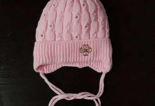 Новая зимняя шапка детская р-р 35-40