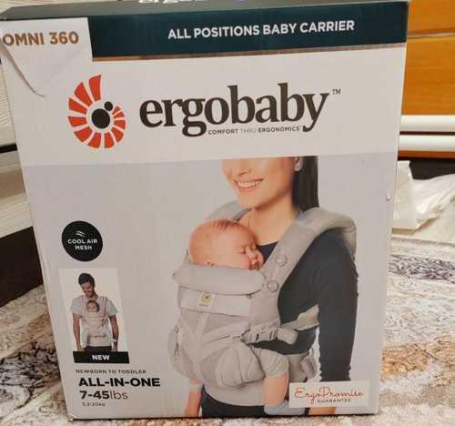 Эргорюкзак ergobaby omni 360