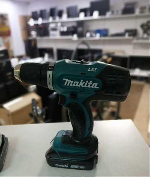 Аккумуляторная дрель-шуруповерт Makita DDF453SYE