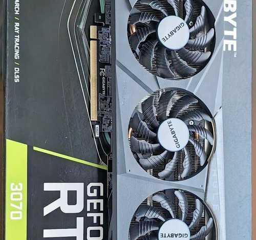 Видеокарта gigabyte GeForce RTX 3070 eagle