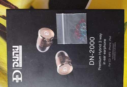 Коробка от наушников Dunu DN-2000