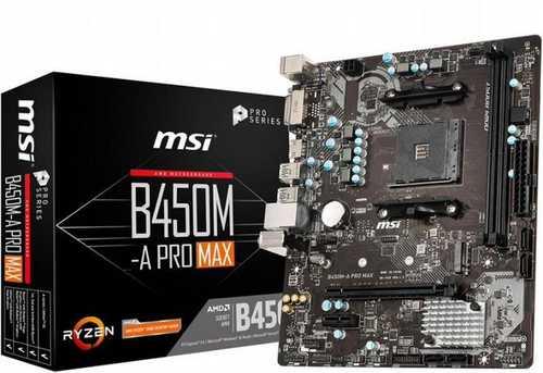 MSI B450M-A PRO MAX