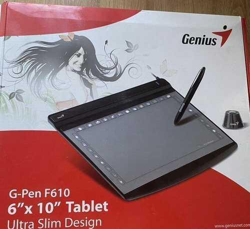 Графический планшет Genius G-Pen F610 6x10 USB