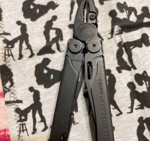 Мультитул leatherman wave plus black