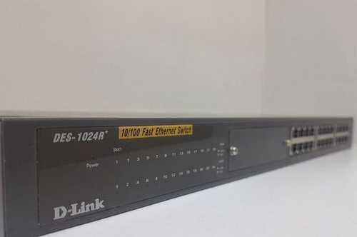 Коммутатор D-Link DES-1024R+ бу